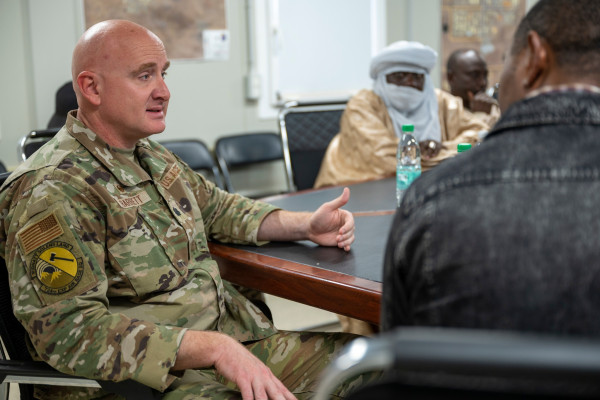 Air Base 201 Leadership Meets with Key Local Leaders in Agadez | The ...