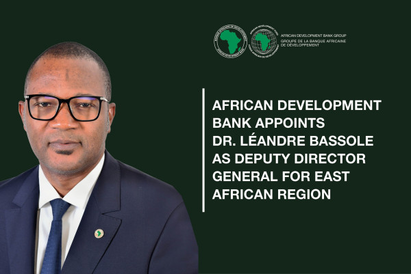 African Development Bank Appoints Dr. Léandre Bassole as Deputy ...