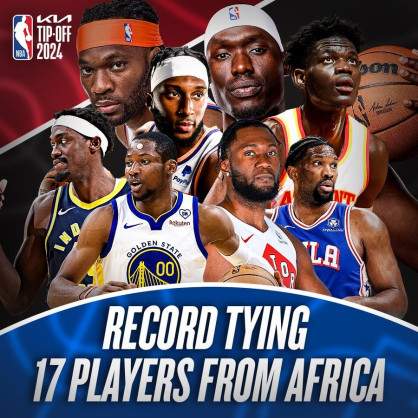 Record-Tying 17 Players from Africa among 125 International Players ...